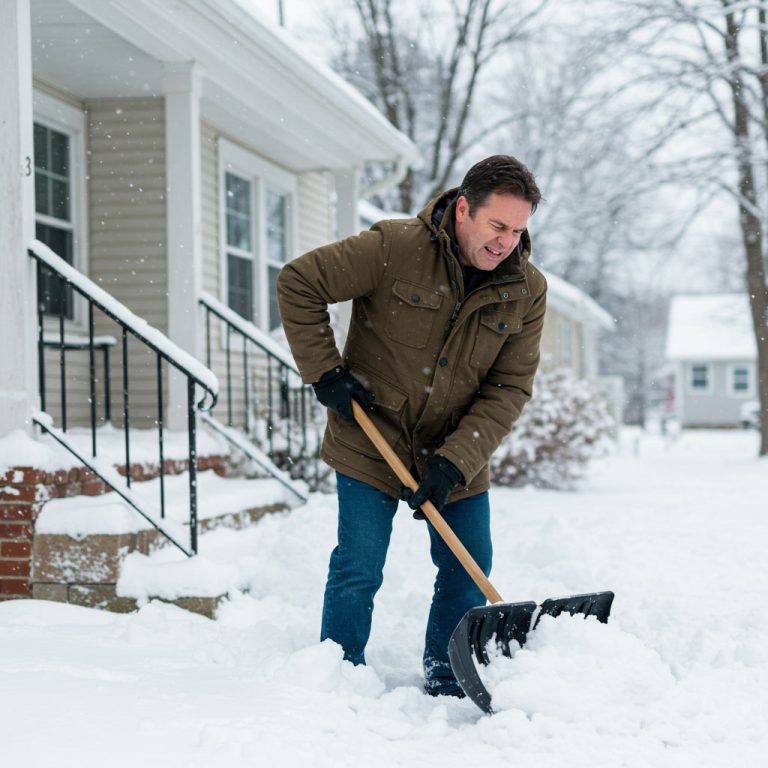 How to Safely Shovel Snow - Merckling Family Chiropractic